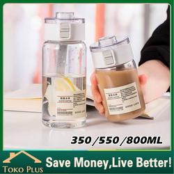 Promo HUGO Botol Minum Putih Transparan Bening Estetik Botol Air Minum ...