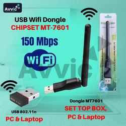 Jual USB Wifi Dongle MT7601 Wireless Adapter Receiver Antena Wifi PC ...