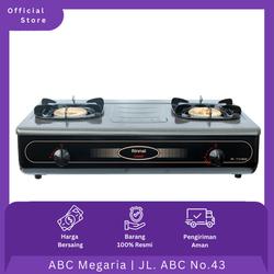 Jual Rinnai Kompor Gas Portable 2 Tungku RI712T / RI712-T Panjang 72cm ...