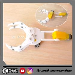 Jual Gripper gearbox kuning robot transporter analog Capit Motor DC 2 ...