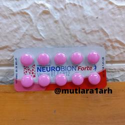 Jual Neurobion Forte 10 Tablet Pink vitamin B otot saraf Neurobion Pink ...