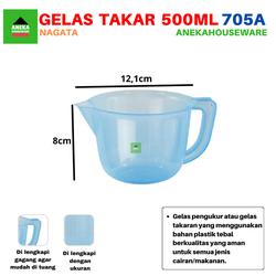 Jual Gelas Takar 500ml Ukur 0,5 Liter Ukuran Takaran Lemon 1829 Green ...