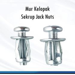Promo Jack Nut - Rivet Plat Metal Mur Baut Drat Sekrup Fisher M4 M5 M6 ...