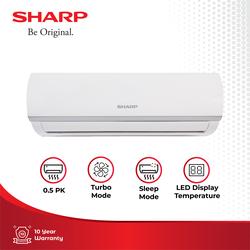 Promo Sharp AC 1/2 PK AH-A5BEY Air Conditioner 360 Watt Unit Only Cicil ...