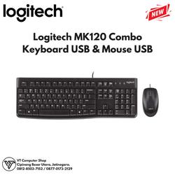 Promo Logitech MK120 Combo Keyboard dan Mouse Kabel USB - - Logitech Official Store | Tokopedia