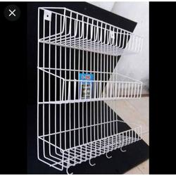 Jual Tempat gelas Air Mineral Akrilik / kotak Rak Botol 6 lubang - Kota ...