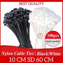 Jual Nylon Kabel Ties Zip Tie Tis Tali Pengikat Kabel Label Banyak ...