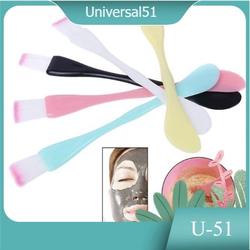 Jual Spatula Kuas Masker Wajah 2 In 1 / Facial Mud Mask Brush / Spatula ...
