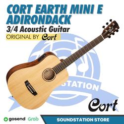 Promo CORT Earth Mini E Adirondack Acoustic Electric Guitar | Gitar ...