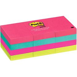 Jual Post-it 3M 653 Warna (34.9mm x 47.6mm) Sticky Notes 1 pak isi 12 ...