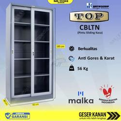 Jual LEMARI ARSIP BESI PINTU SLIDING KACA GESER DELICA ASABA HIGH ...