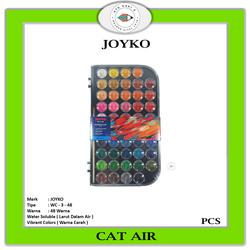 Promo Joyko Watercolor Set Cat Air Joyko Lukis Watercolour 36 48 Warna ...