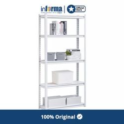 Jual - RAK BESI – STORAGE SHELVING 9040183 WHITE Original - Jakarta ...