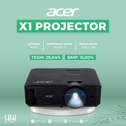 Promo ACER PROJECTOR X1 DLP XGA 4000 LUMENS Cicil 0% 3x - Jakarta Timur ...