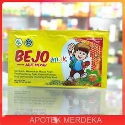 Jual Bejo anak jahe merah per sachet ( meredakan masuk angin anak ...