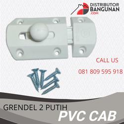 Jual Grendel PVC Putih/Coklat grendel pvc putih/ coklat - Putih ...