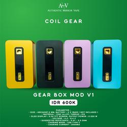 Jual Gear Box Mod V1 220W 18650 by Coil Gear / Coil Gear Mod - Jakarta ...