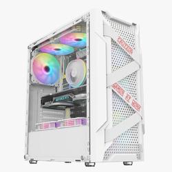 Jual Power Up Casing Gaming Raptor Sentinel Mid Tower ATX With 3 Fan ...