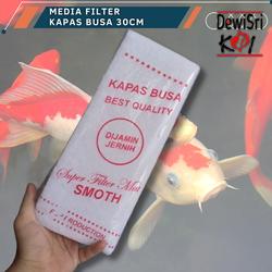 Jual Kapas Busa Filter Super / Kapas Saringan Media Filter Air Aquarium ...