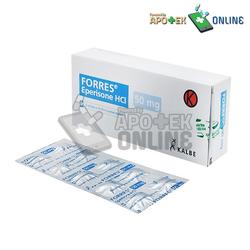 Jual FORRES 50MG 1 STRIP ISI 10 TABLET / EPERISONE HCL / OTOT / SENDI ...