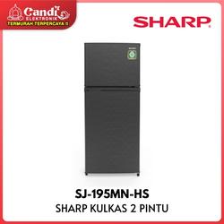 Jual SHARP SJ195MNHS Kulkas 2 pintu 172 Liter SJ-195MN-HS / SJ 195MNHS ...