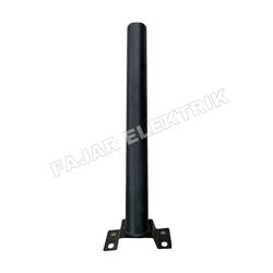 Jual TIANG LAMPU JALAN/TIANG BRACKET PJU SOLAR LED 50CM TEMPEL TEMBOK ...