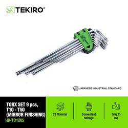 Jual TEKIRO HK-TA1206 Tamper Torx Key Set 9 Pcs - Kunci L Bintang Panjang - Kota Bandung - Indah ...