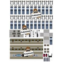 Jual DIY Miniatur Bus Family Raya Papercraft Lembaran rugbbo 8847ii ...