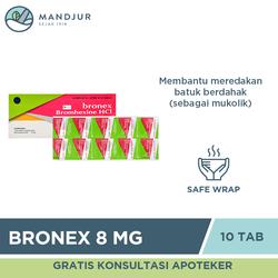 Jual Bronex 8 mg 10 Tablet - Obat Batuk Berdahak - Jakarta Pusat ...