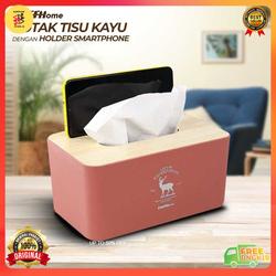 Promo Kotak Tisu Kayu Minimalis Box Tempat Tissue Nordic dengan Holder ...