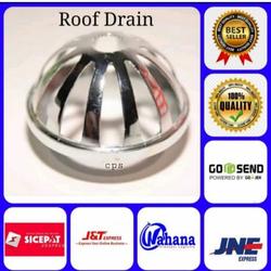 Jual Roof Drain Cast Iron Antasan/Saringan Dak Besi/Talang Air 5 Inchi ...