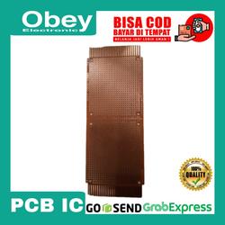 Jual PCB lubang IC / PCB002 ukuran 18.5 x 7.5cm / PCB Mascot circuit ...