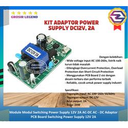 Jual Module Modul Switching Power Supply 12V 2A AC-DC AC - DC Adaptor PCB # - Jakarta Pusat ...