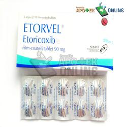 Jual ETORVEL 120MG FC 1 STRIP ISI 10 TABLET / ANTI NYERI / ANTI ...