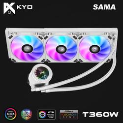 Jual KYO SAMA T360W ARGB AIO Liquid Cooling 360mm AIO 360 GARANSI RESMI ...
