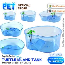 Jual TURTLE TANK S & M KANDANG AQUARIUM VIVARIUM TEMPAT EMBER KURA BRAZIL - Tank Putih Saja, S ...