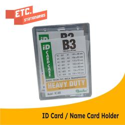 Jual (N) Dataflex ID Card B4 Case Plastik Mika / Name Tag Holder ...