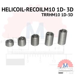 Promo MCH Helicoil M10 Thread repair insert recoil M 10x1.5 - 1.5D ...