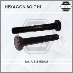 Jual Baja Hitam 8.8 Baut Hexagon M24 X 250 ( Black Hex Bolt ) M24x250 HT - Kota Tangerang - ABD ...