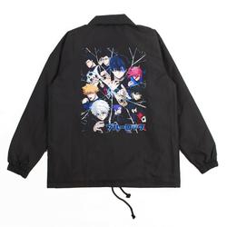 Jual Jaket Anime BlueLock Sablon Timbul - Blue Lock Windbreaker Tahan ...