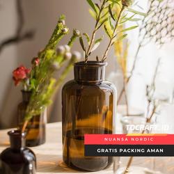 Jual Vas Pot Bunga Hias Dekorasi Model Botol Ruang Tamu Aesthetic 1 ...
