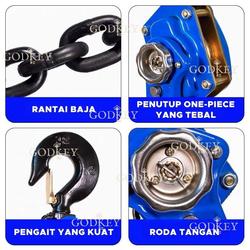 Jual Japan Lever Block Lifting Hoist 1,5 Ton X 5 Meter Kotrek Rantai ...