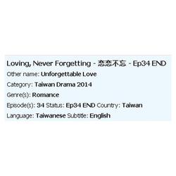 Loving Never Forgetting