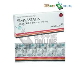 Jual SIMVASTATIN 10MG STRIP 10 TABLET (Gen-Yarindo) - Kota Surabaya ...