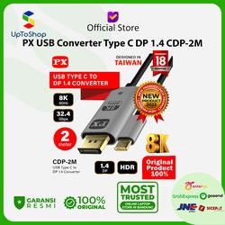 Promo Kabel USB Type C Converter to Display Port Laptop ke TV 8K PX CDP-2M - Jakarta Timur ...