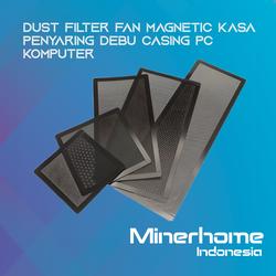 Jual Filter fan magnetic pc kasa anti debu komputer mesh pvc dust proof ...