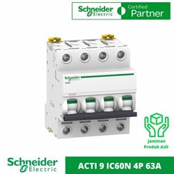 Jual MCB 3p 63a 3 Phase 63 Ampere Original SNI Schneider IC60N 3Pas 63Amper - Jakarta Pusat ...