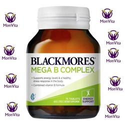 Jual Blackmores Mega B Complex 75 Tablets Vitamin B12 B 12 Tablet ...