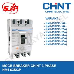 Jual MCCB CHINT 3 PHASE NM1-63/3P 10A 16A 20A 25A 32A 40A 50A 63A ORIGINAL - 50A - Jakarta Pusat ...