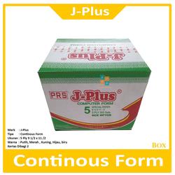 Jual J-PLUS - Continous Form 91/2 x 11 3 Ply ( K3 Jplus ) NCR - Box ...